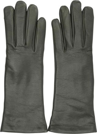 Restelli Guanti Femme, Accessoires, Vert, Taille: 7 1/2 IN 920 Militare Leather Gloves