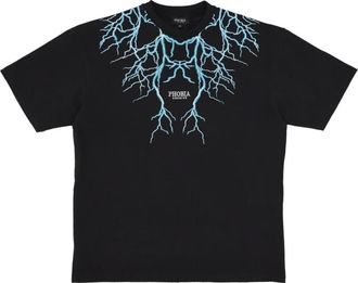 Phobia Archive Homme, Tops, Noir, Taille: XL Lightning Tee