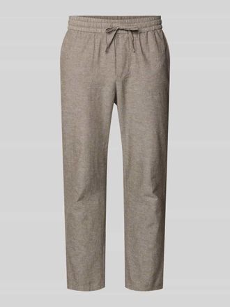 Only & Sons Tapered Leinenhose aus Baumwoll-Leinen-Mix Modell LINUS
