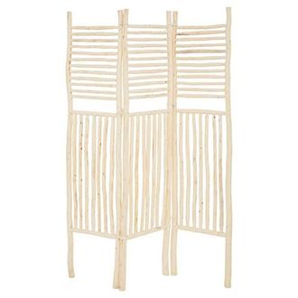 Atmosphera Atmosphera - Paravent Zahir - peuplier et Coton - H169-5 cm