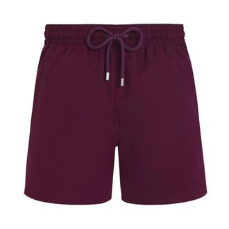 Vilebrequin Micro-perforierte- ultraleichte und packbare Badeshorts- uni - - Swimwear - Herren - Lila - 2XL