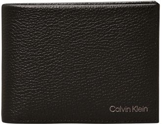 Calvin Klein Herren Geldbeutel Warmth Bifold Klein, Schwarz (Ck Black), Einheitsgr&ouml;&szlig;e