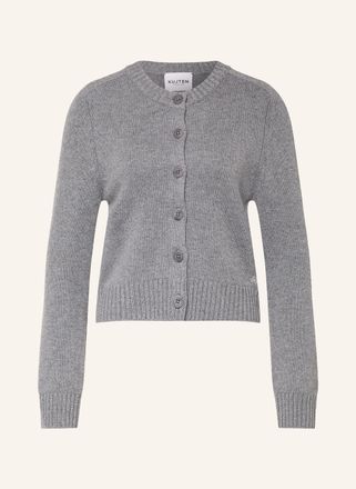 Kujten Kujten Strickjacke Caroline Aus Cashmere grau