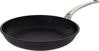 De Buyer De Buyer - Poêle ronde antiadhésive CHOC EXTREME - Diamètre 28 cm -, Noir