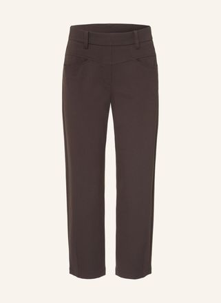 Cambio Cambio 7/8-Hose Elin Aus Jersey braun