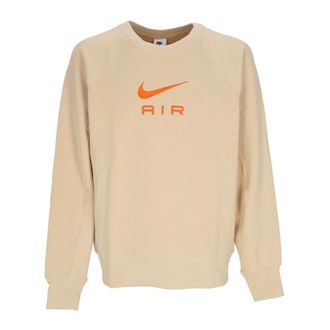 Nike Leichter Crewneck-Sweatshirt Air French Terry - - Sport - Herren - Beige - XS