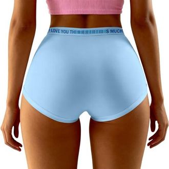 Generic Sous-v&ecirc;tements &agrave; imprim&eacute; floral pour la Saint-Valentin 2026 - Culotte de bikini douce et extensible - Confortable - &Agrave; porter au quotidien - Culotte hi