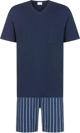 Mey Kurzer Pyjama mit V-Ausschnitt aus der Serie Straight in