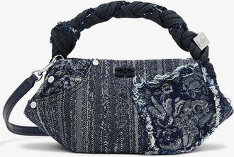 Ganni Sac mini Bou en denim Bleu marine - Pour Femme