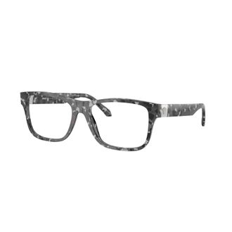 Versace Homme, Accessoires, Gris, Taille: 56 MM Ve3380 Eyeglasses