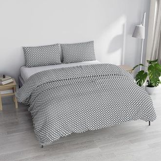 Italian Bed Linen Bettwäsche-Set Maiden Smoo, hergestellt in Italien, für Doppelbett