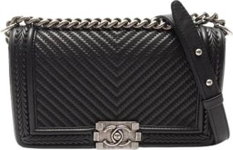 Chanel Pre-owned Sac bandouli&egrave;re vintage - Femme - Pre-owned - Noir - Taille: ONE Size