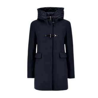 Fay Toggle Coat - - Coats - Damen - Blau - XS