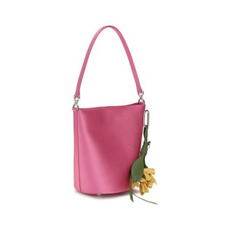 Self Portrait Womens Multicolor Polyester Backet Bag
