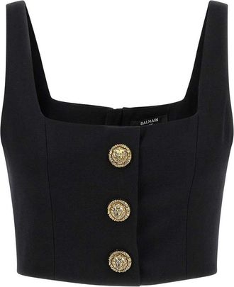Balmain Top - Noir