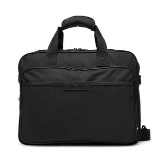 Tommy Hilfiger Laptoptasche Tommy Hilfiger Th Repreve Computer Bag AM0AM13466 Schwarz
