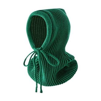 Generic Bonnet de pilote chaud et coupe-vent pour femme - Bonnet de ski dhiver pour femme - Protection thermique tricot&eacute;e - Sweat &agrave; capuche - Bonnet cosaque, 
