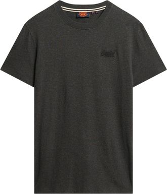 Superdry Erwachsene_Mann Camiseta Lisa Unterhemd, Schwarz, L