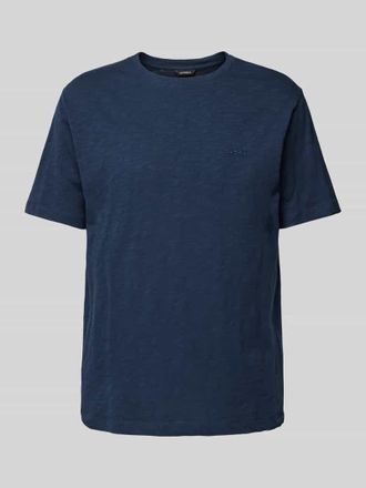 Gabba T-Shirt mit geripptem Rundhalsausschnitt