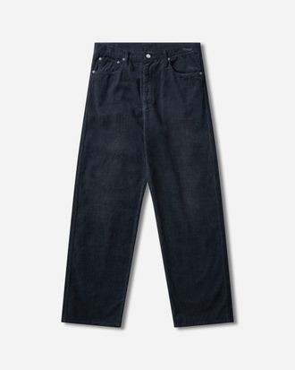 Visvim Men s Fluxus 03 Wide Cords Pants Black