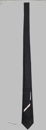 Valentino Garavani Silk Logo Necktie - Black
