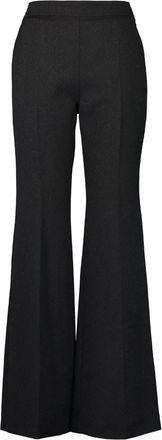 Giambattista Valli Ausgestellte High-Waist-Hose - Schwarz