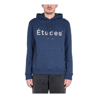 &Eacute;tudes Studio Hoodie Logo - - Sweatshirts & Hoodies - Herren - Blau - S