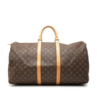 Louis Vuitton Pre-owned Keepall 55 - - Pre-owned - Damen - Braun - ONE SIZE