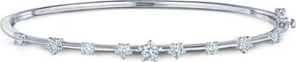 Kwiat 18K white gold Star-Set Starry Night bracelet - Silber