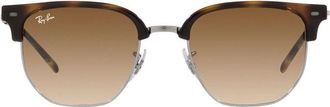 Ray-Ban unisex, Accessoires, Brun, Taille: 53 MM New Clubmaster