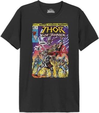 MARVEL METLATMTS006 T-Shirt, Anthracite, M Homme