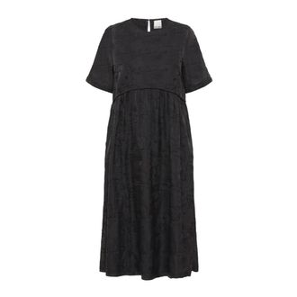 Ichi Midi Kleider - - Dresses - Damen - Schwarzk - M