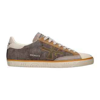 Premiata Homme, Chaussures, Brun, Taille: 43 EU Steven Baskets
