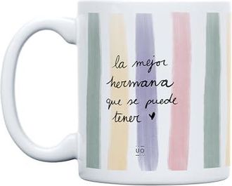 UO Tasse mit Botschaft Die beste Schwester, die man haben kann, Parahmerman, originelles Weihnachtsgeschenk, Wichtelgeschenk, originelles Geschenk, 350 m