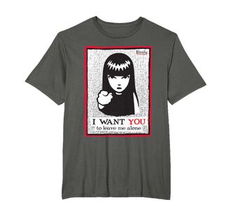 Emily The Strange Emily The Strange I want You To Leave Me Alone T-Shirt