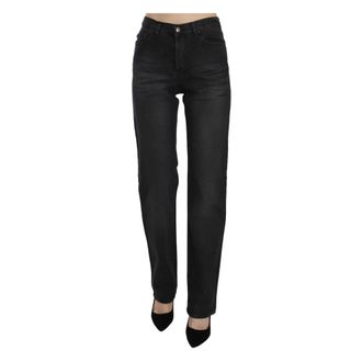 Just Cavalli Schicke Schwarze High-Waist-Denim - - Jeans - Damen - Schwarzk - W30