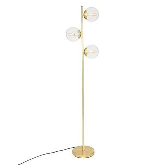 Atmosphera Atmosphera - Lampadaire droit en métal H162cm doré