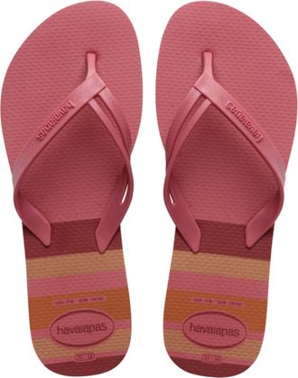 Havaianas Elegance Print, Stylische, Robuste und Bequeme Badelatschen für Frauen mit Stylischen Riemen und Rutschfesten Sohlen