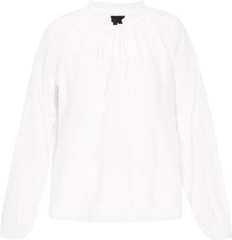 Dreimaster Dreimaster Bluse Frauen Wei&szlig;