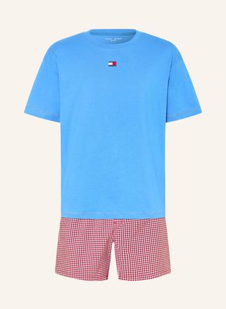 Tommy Hilfiger Shorty-Schlafanzug blau