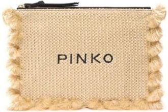 Pinko Pinko, Femme, Sacs, Beige, Taille: ONE Size Pinko - Bags > Sacs &agrave; main