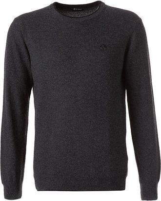 North Sails Herren Pullover grau unifarben