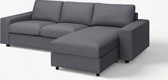 IKEA VIMLE Bezug 3er-Sofa+R&eacute;camiere