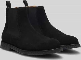 HUGO BOSS Chelsea Boots aus Rindsvelours mit Anziehschlaufe