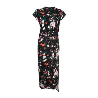 Paco Rabanne Floral-Print Maxikleid - - Dresses - Damen - Mehrfarbig - XL