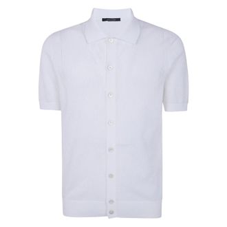 Tagliatore Homme, Chemises, Blanc, Taille: 2XL Short Sleeves Shirt