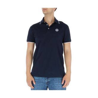 North Sails Klassisches Poloshirt - - Tops - Herren - Blau - S