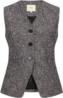 Suncoo Veste sans manches &agrave; strass