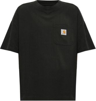 Carhartt Work in Progress Work Pocket T-Shirt - - Tops - Herren - Gr&uuml;n - XL