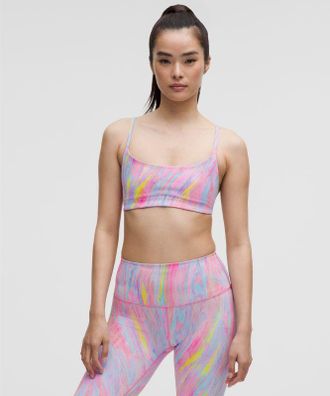lululemon Soutien-gorge dos nageur Wunder Train &agrave; multiples bretelles Maintien l&eacute;ger, bonnets A et B pour Femmes - Taille 10